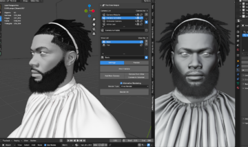 Create Hair In Blender: Particle Hair & Geo Nodes 3D Hair Curves | Easy!