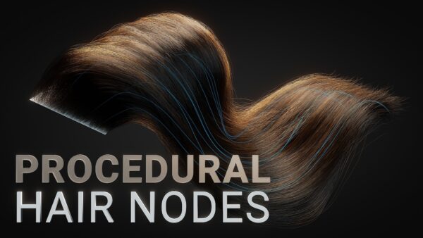 Realistic 3D Hair In Blender: Hair Curves & Geometry Nodes | Easy