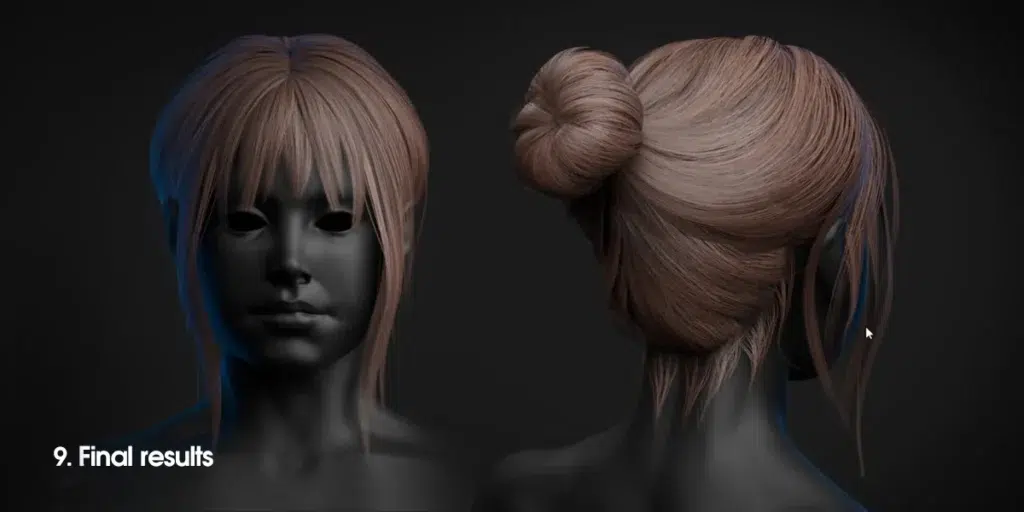 3D Hair Cards In Blender: Game-Ready Hair Easy Workflow Guide