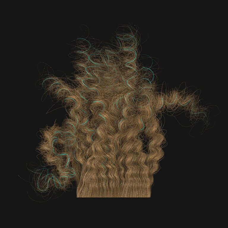 Realistic 3D Hair In Blender: Hair Curves & Geometry Nodes | Easy