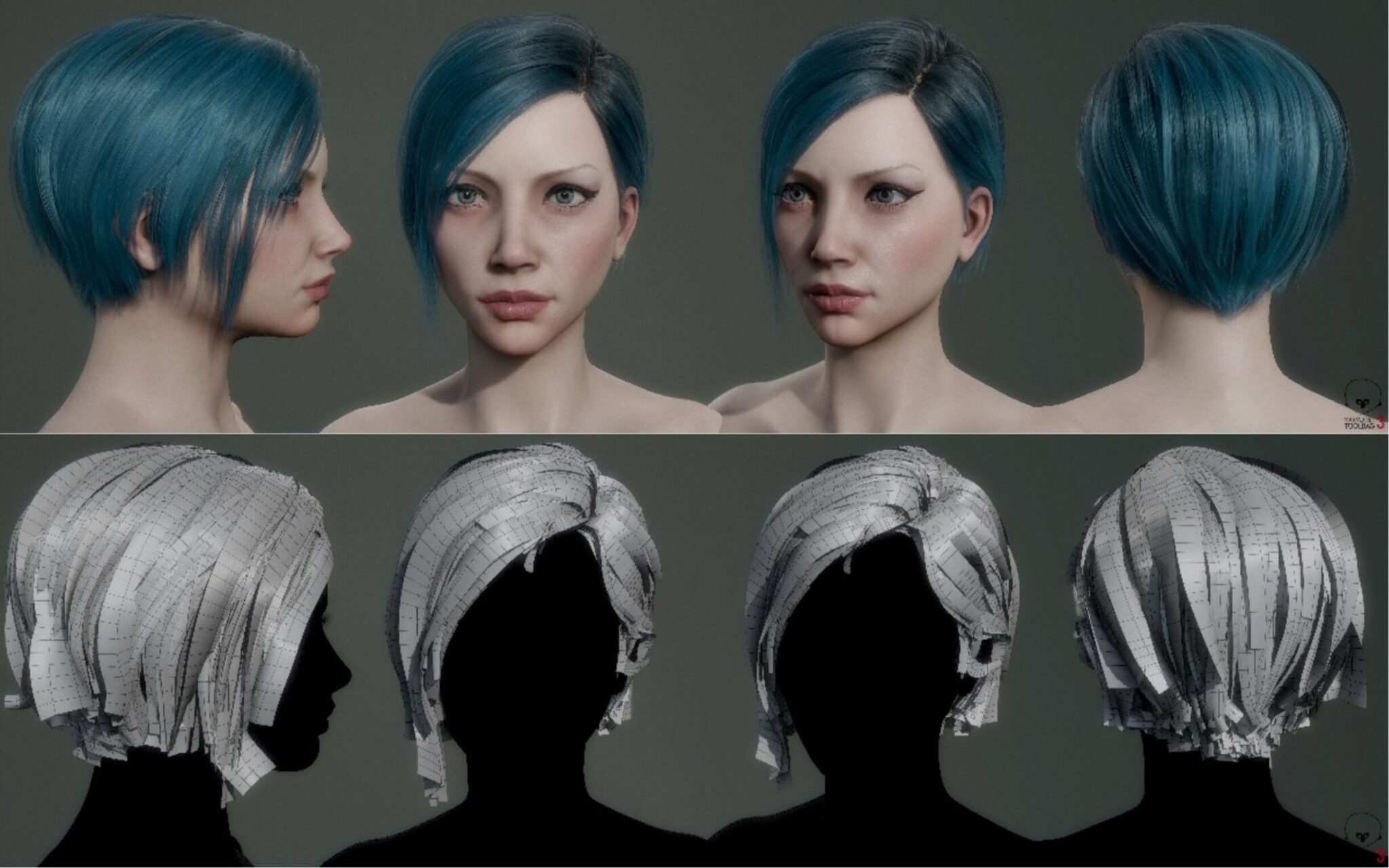 Blender 3D Hair Tutorial: Hair Cards, Curves & Hair Tool Easy Guide