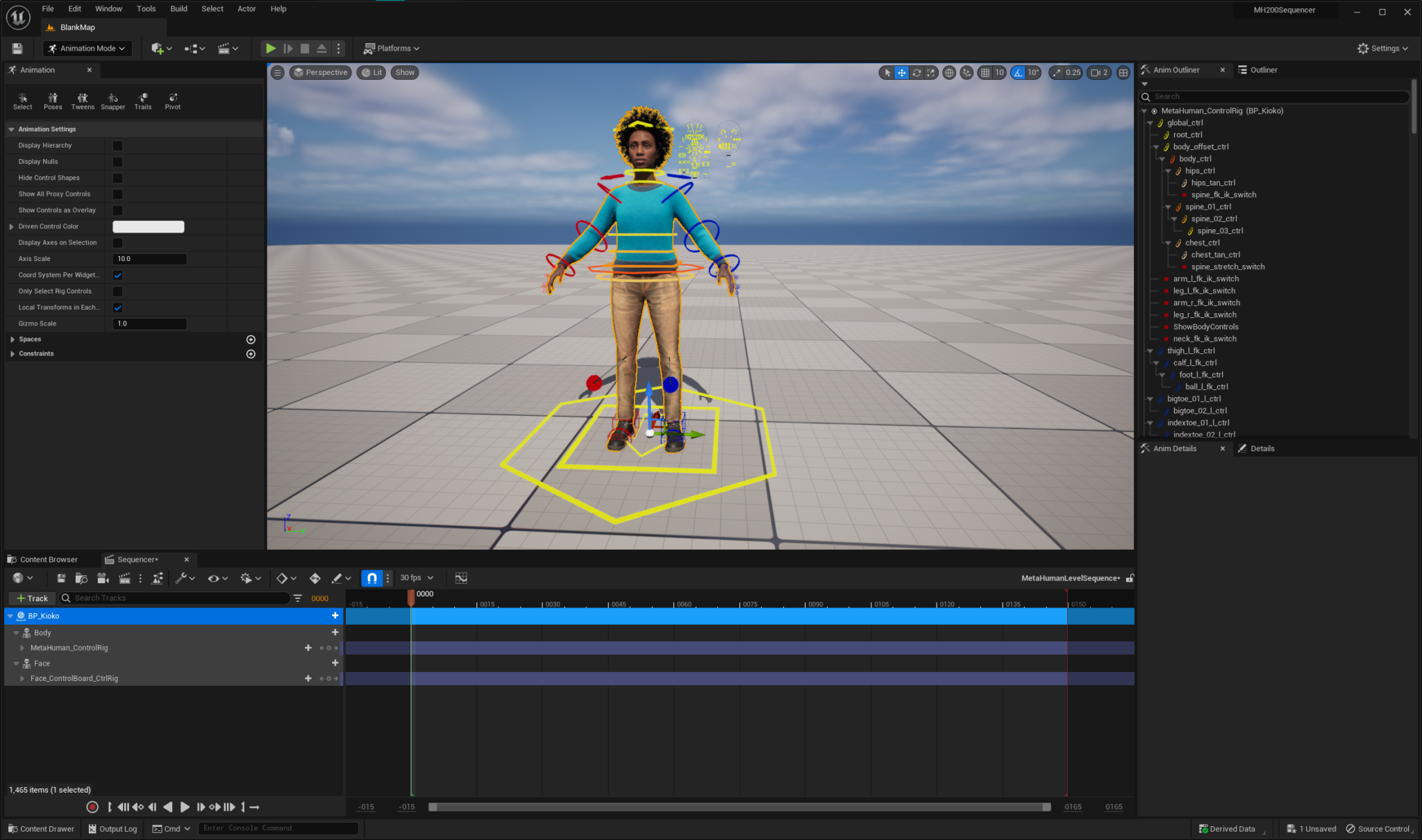 How To Animate MetaHuman In Unreal Engine 5 (UE5) | Yelzkizi